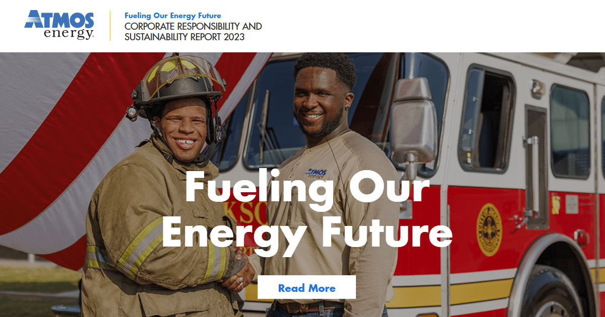 Overview - Atmos Energy Corporate Sustainability Report